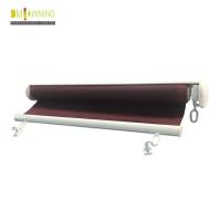 China Large Outdoor Window Sunshade Windproof Shades Blinds Shutters Awnings for sale