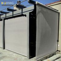 China Heavy Duty Aluminum Window Awning Alu Bracket Outdoor Retractable Window Shade for sale