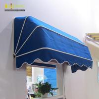 China Anti UV Aluminum French Style Awnings Waterproof Folding Dutch Canopies for sale