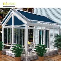 China Modern Remote Control Skylight Awning Conservatory Canopy Motorised Retractable Roof for sale
