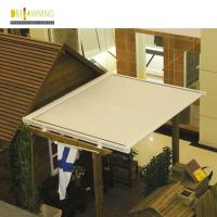 China Conservatory Patio Retractable Roof Awning / Free Standing Balcony Roof Retractable Awning for sale