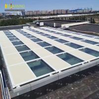 China Conservatory Retractable Roof Awning Aluminum Hooding Parts for sale