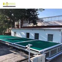 China Conservatory Retractable Roof Awning Aluminum Hooding Parts for sale