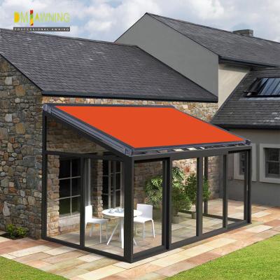 China Aluminum Garden Waterproof Awning Motorized Retractable Conservatory for sale