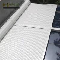 China Outdoor Retractable Roof Awning Electric Aluminum Remote Patio Awnings for sale