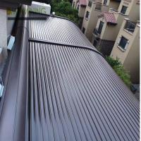 China Electric Retractable Roof Awning Zip Track Roof Retractable Aluminium Outdoor Roller Shutters for sale