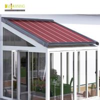 China Balcony Retractable Roof Awning Aluminium Retractable Awning Conservatory Awning for sale