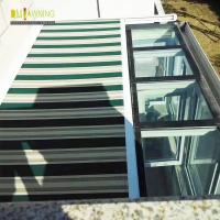 China Electricity Conservatory Awning Skylight Aluminium Retractable Awning for sale