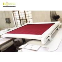 China Polyester Acrylic Retractable Roof Awning Electrict Conservatory Awning for sale