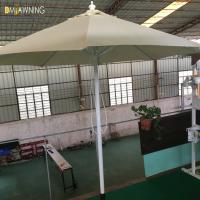 China Red Pop Up Outdoor Patio Umbrella 2.5m Beach Umbrella For Swimming Pool for sale