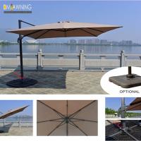 China Awning Polyester Fabric Outdoor Patio Umbrella Waterproof Sun Shade For Patio for sale