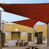 China HDPE Outdoor Sun Shade Sail Swinmming Poor triangle shade sail for sale