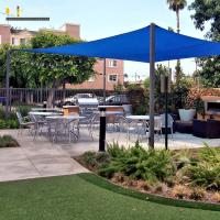 China HDPE Outdoor Sun Shade Sail Swinmming Poor triangle shade sail for sale