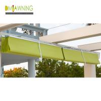 China Manually Retractable Sun Shade Sail Slide  Wire Canopy Pergola Kit 85% Uv Protecting for sale