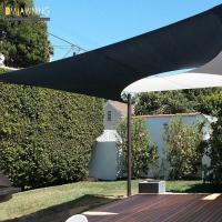 China Outdoor Waterproof Shade Sails Corrosion Resisting Rain Sail Canopy Sgs Approved for sale