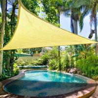 China Polyester Sun Shade Sail Waterproof Shade Sails Outdoor Sun Shade for sale