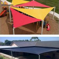 China Swimming Pool Sun Shade Sail Shade Sail Tents HDPE Car Sun Shade for sale