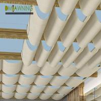 China Wave Roof retractable shade pergola Ceiling Awning Shade Fabric Retractable Pergola Canopy for sale