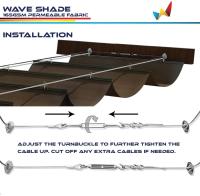 China Wave Roof retractable shade pergola Ceiling Awning Shade Fabric Retractable Pergola Canopy for sale