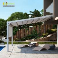 China Waterproof Retractable PVC Pergola Awning for sale