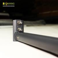 China Aluminium Awning Folding Shade Aluminium Awning Chain Arms Acrylic for sale