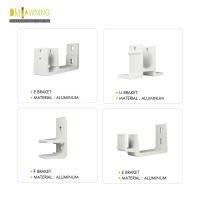 China Commercial Outdoor Awning Parts Hardware E Style Window Awning Brackets for sale