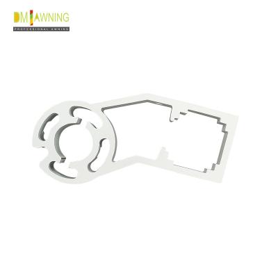 China Manual Aluminum Awning Roller Tube Assembly Retractable Awning Tube Mount for sale