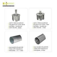 China Customized Awning Roller Blind Kits Tube Plug Aluminum Awning Tube Plug for sale