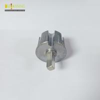 China Awning Aluminum Roller Blind Kits Tube Plug Roman Blind Kit Argos Square Tube Plug for sale
