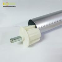 China 78mm Motorized Roller Shade Kit Nylon Square Plug Retractable Awning Hardware for sale