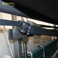 China Aluminium Retractable Arm Awning Folding Retractable Arm Black for sale
