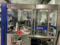 China 220V Self-Adhesive Hot Melt Glue Labeler Machine - Double Sided 500kg Capacity Industrial Labeling System for sale