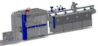 China SPC-550 Single Head Shrink Sleeve Applicator Machine for Round Square Flat Bottles - Automatic Servo-Driven Labeling Equipment for sale