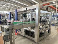 China High Speed Hot Melt Adhesive Labeling Machine for Post Packaging Line with Rotary Design and Low Glue Consumption for sale