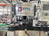 China High Speed Hot Melt Adhesive Labeling Machine for Post Packaging Line with Rotary Design and Low Glue Consumption for sale