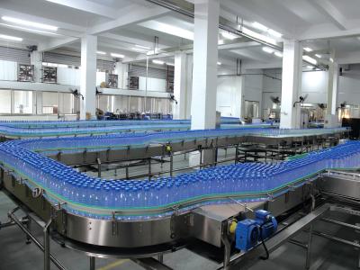 China PET Bottled Water Production Line Filling Capping Machine 15000-54000 BPH Capacity 65-68°C Filling Temperature for sale