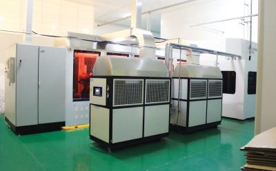 China PLC Controlled Two-Stage Rotary Stretch Blow Molding Machine 6000 BPH for Mineral Water for sale