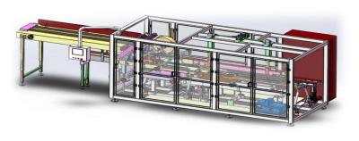 China High-Speed Beverage Bottle Packaging Machine 180ppm Glass PET Can Packer for sale