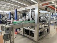 China Automatic PET OPP Hot Melt Glue Labeling Machine | 200 Bottles/Minute Speed | ±0.5mm Accuracy for sale