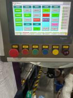 China 42000BPH PLC Control Automatic Hot Melt Labeling Machine for Square Round Bottles 24 Stations for sale