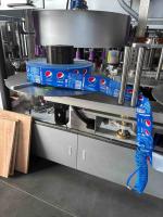 China 24-Station Full Auto Label Applicator for Plastic Box QR Code Security Seal Labels 24000 BPH for sale