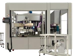 China Fully Automatic Labeling Machine 36 Stations 380V 19KW with Vision Inspection Positioning for sale