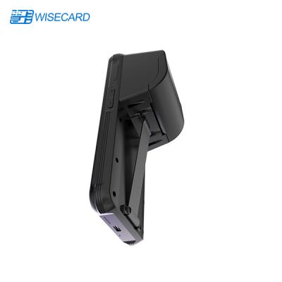 China Wisecard 830 Handheld Android POS Terminal PDA 5.5 Inch Touch Screen with Barcode Scanner for sale
