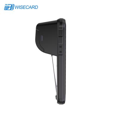 China Wisecard 5.5 Inch Android PDA Handheld Data Collector with NFC and 5000mAh Battery for sale
