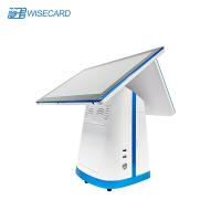 China Wisecard WCT-C1 Dual Screen POS Terminal 15.6 Inch All In One Touch POS System for sale