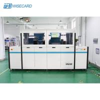 China Wisecard FPL6181H Bank Card Personalization Machine with 6000 UPH Throughput and 32-Station IC Encoding for sale