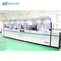China Wisecard FPL6181H Bank Card Personalization Machine with 6000 UPH Throughput and 32 IC Encoding Stations for sale