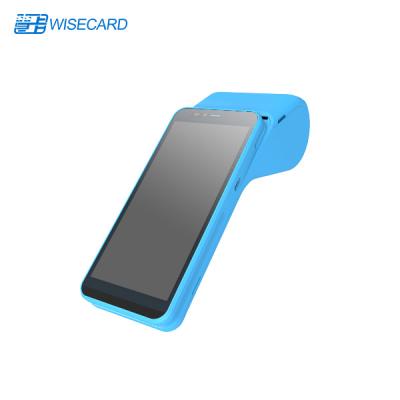 China 5.5 inch Android POS Terminal Handheld with Built-in Printer 58mm 5000mAh for sale
