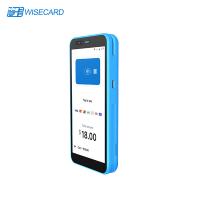 China Android 12 Portable POS Terminal 2800mAh Contactless EMV Card Reader ISO 14443 for sale
