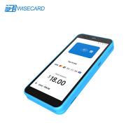 China Android 12 Handheld POS Terminal 5.5 inch WiFi NFC Barcode Scanner 2800mAh for sale